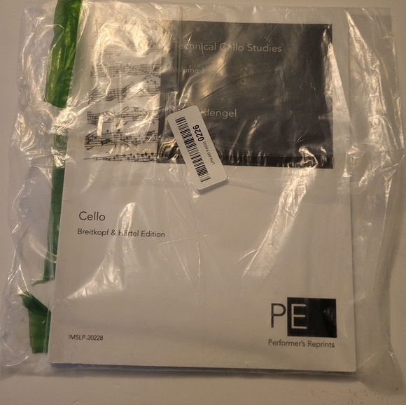 PE Reprints | Other | Technical Cello Studies Volume By Composer Julius Klengel Brand New | Poshmark